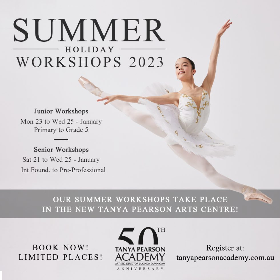 TPA JUNIOR & SENIOR SUMMER WORKSHOPS 2023! - Tanya Pearson Academy