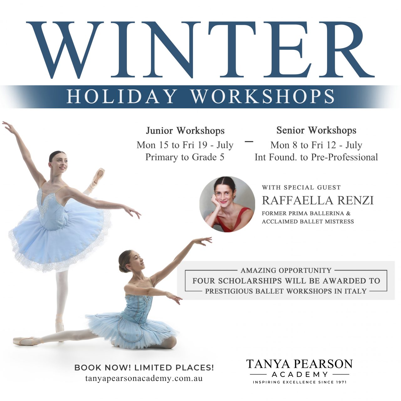 WORKSHOPS | Tanya Pearson Academy